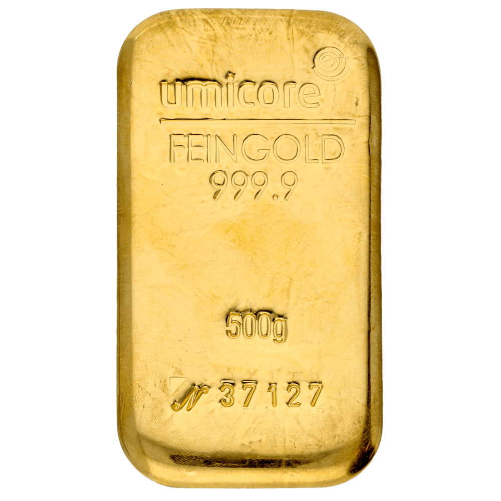 Achetez un lingot d’or certifié de 500 grammes au Comptoir de l’Or